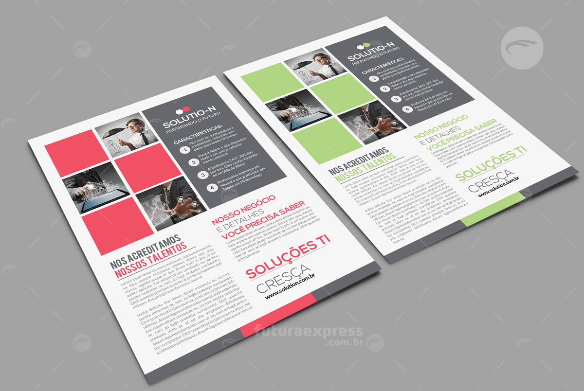 Flyer A4 | A5 | A6 | Promocionais - Configure | Futura Express