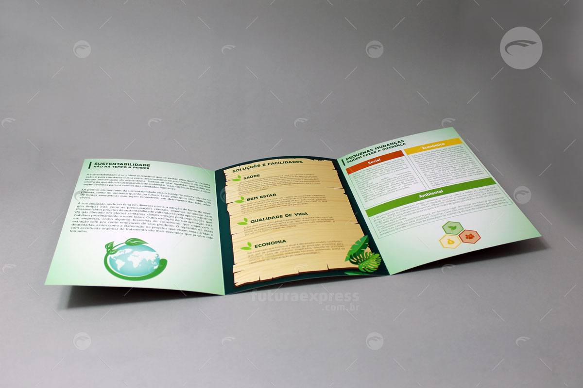 Tri-Folder Dobra Carteira | - Configure | Futura Express