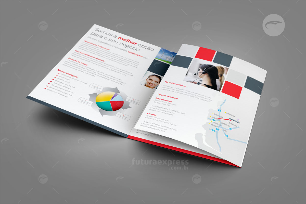 Tri-Folder Dobra Carteira | - Configure | Futura Express